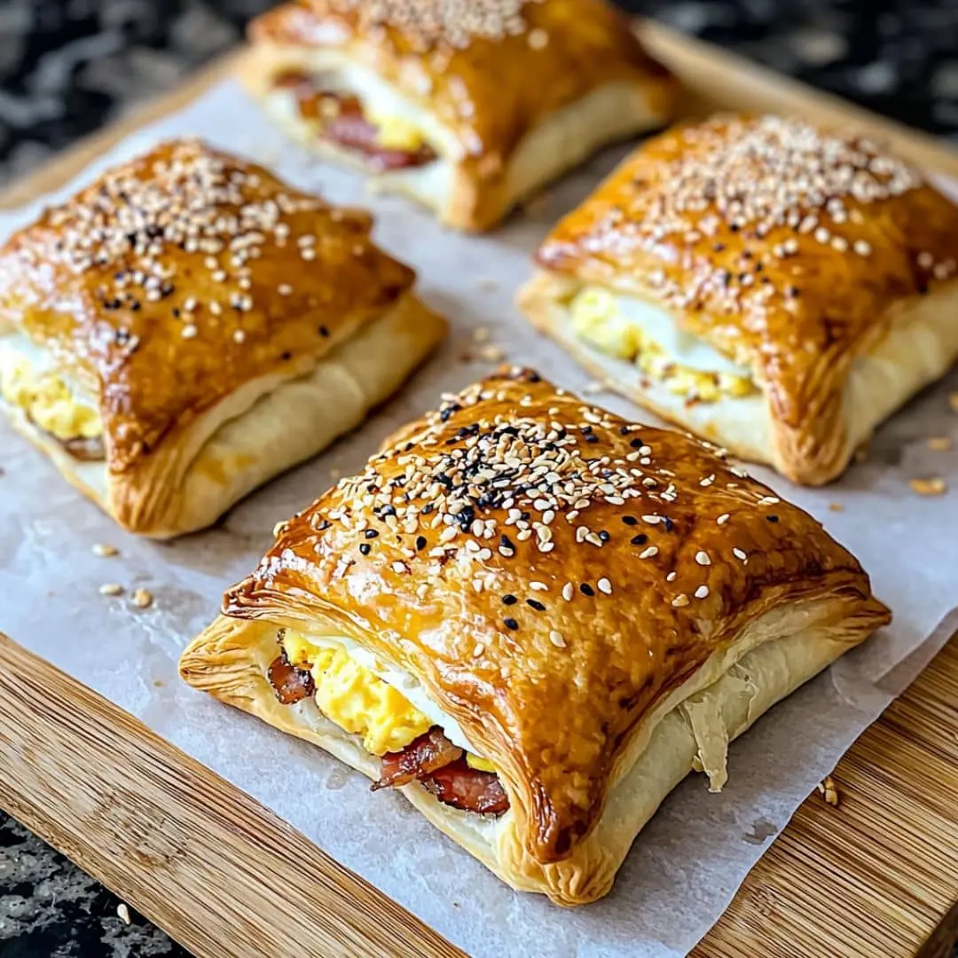 Bacon and Egg Breakfast Pockets | Easy Make-Ahead Recipe