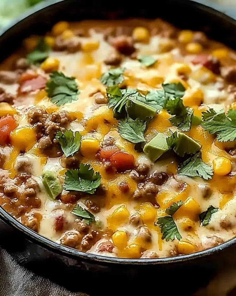 Cheesy Enchilada Chili: Easy One-Pot Recipe