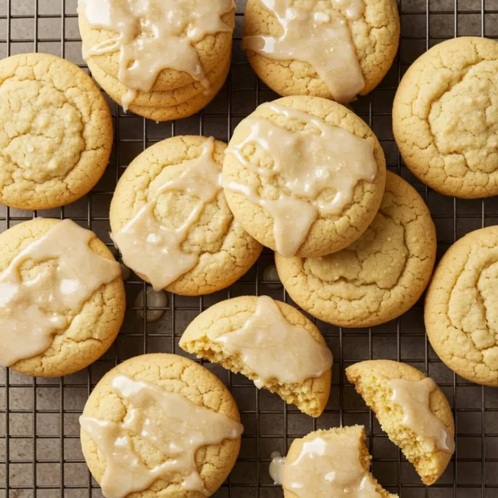 Kentucky Butter Cake Cookies Recipe : Soft, Buttery & Glazed