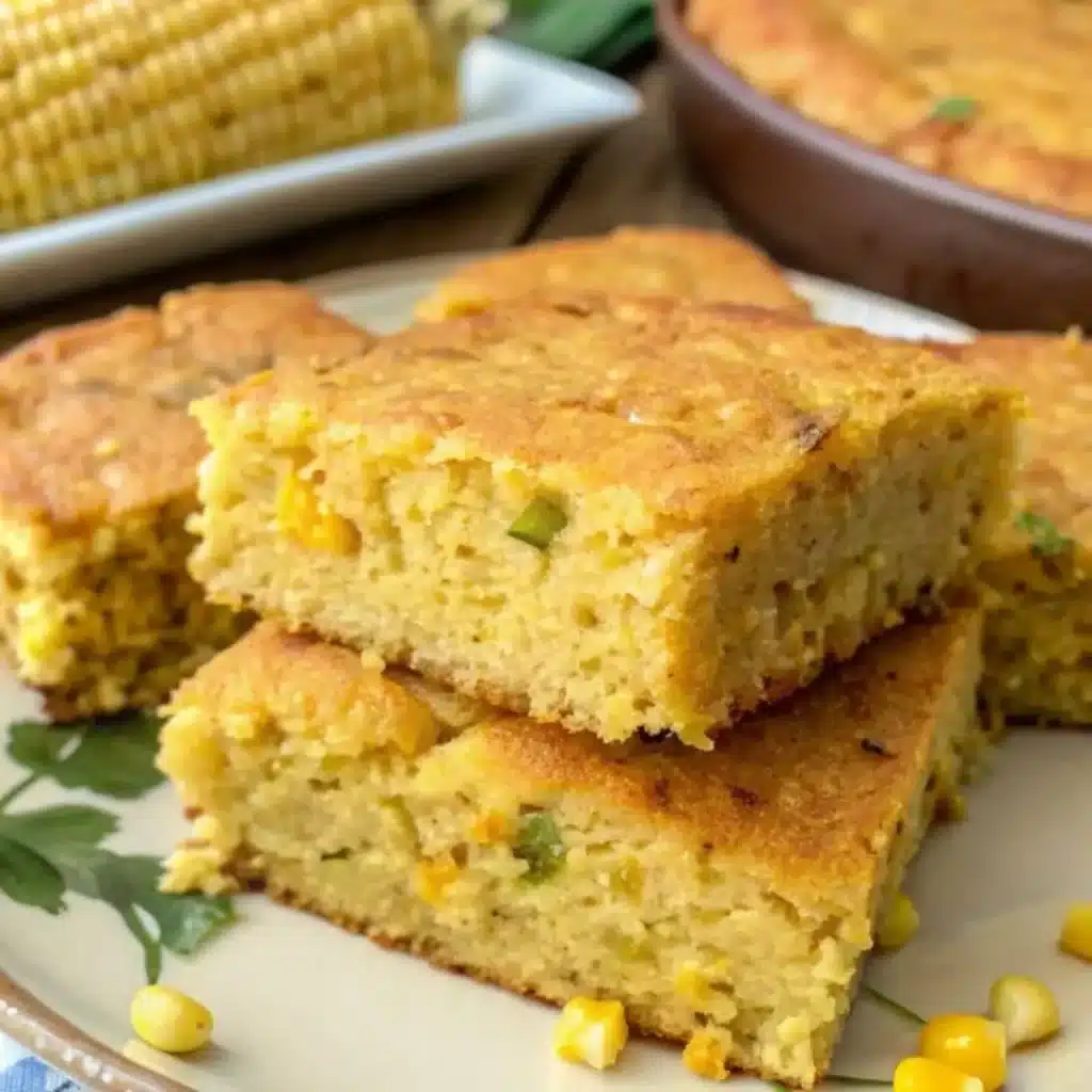 Tasty Navajo Cornbread with Jalapeño and Cheese
