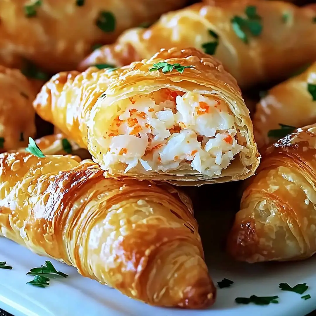 Crab Crescent Bites Recipe | Easy & Creamy Party Appetizer