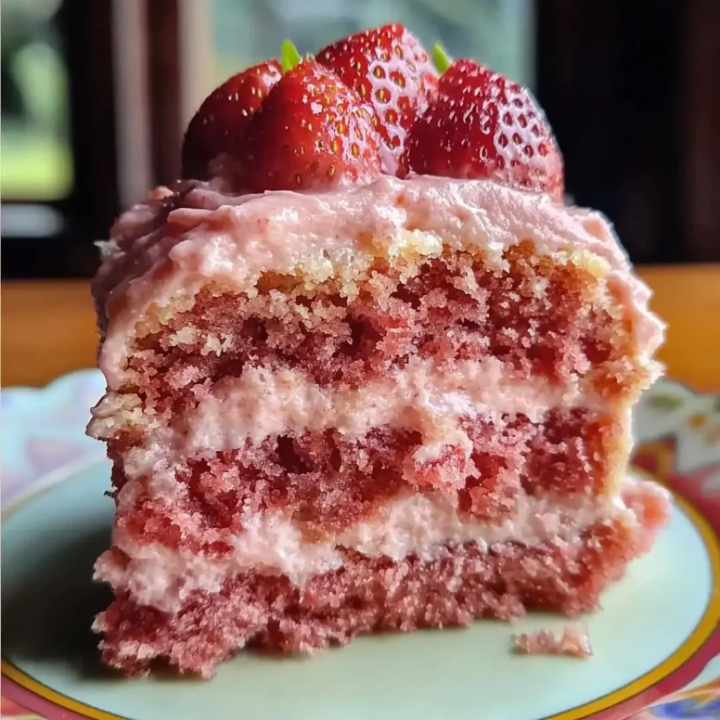 Strawberry Honey Bun Cake – Easy & Delicious Recipe.
