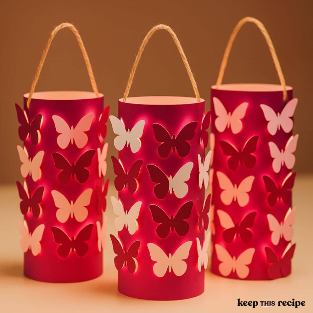Butterfly Paper Lanterns – Easy DIY Kids Craft