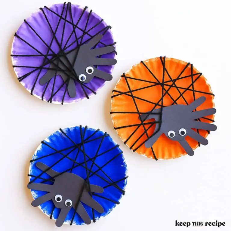 Handprint Spider Craft – Easy Halloween Kids Activity