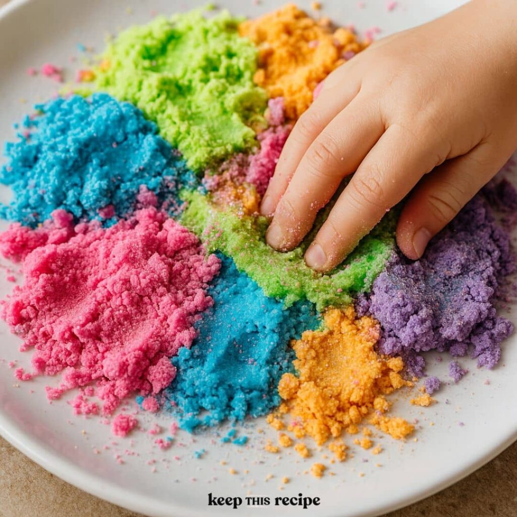 Homemade Kinetic Sand