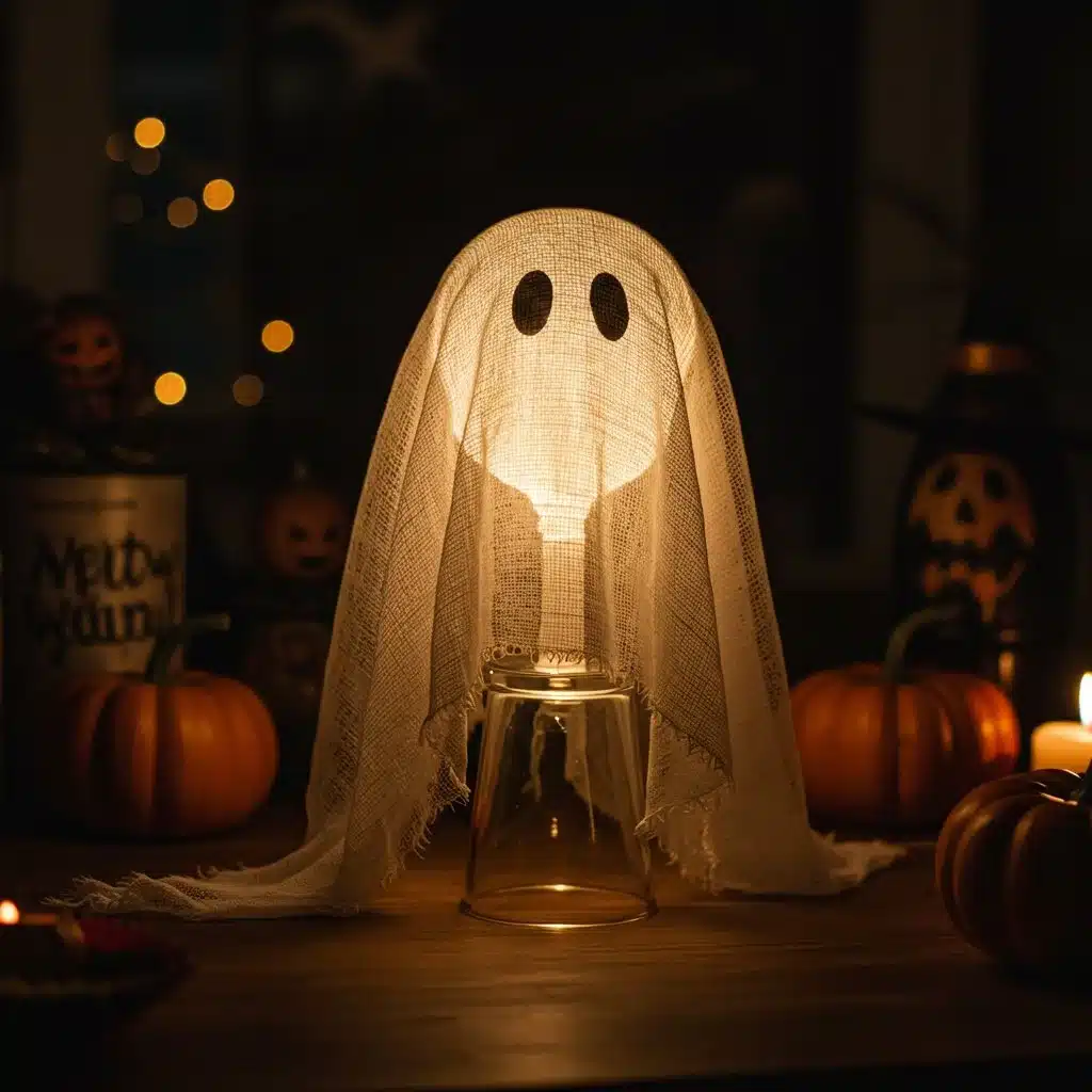 How to Make Cheesecloth Ghosts for Halloween