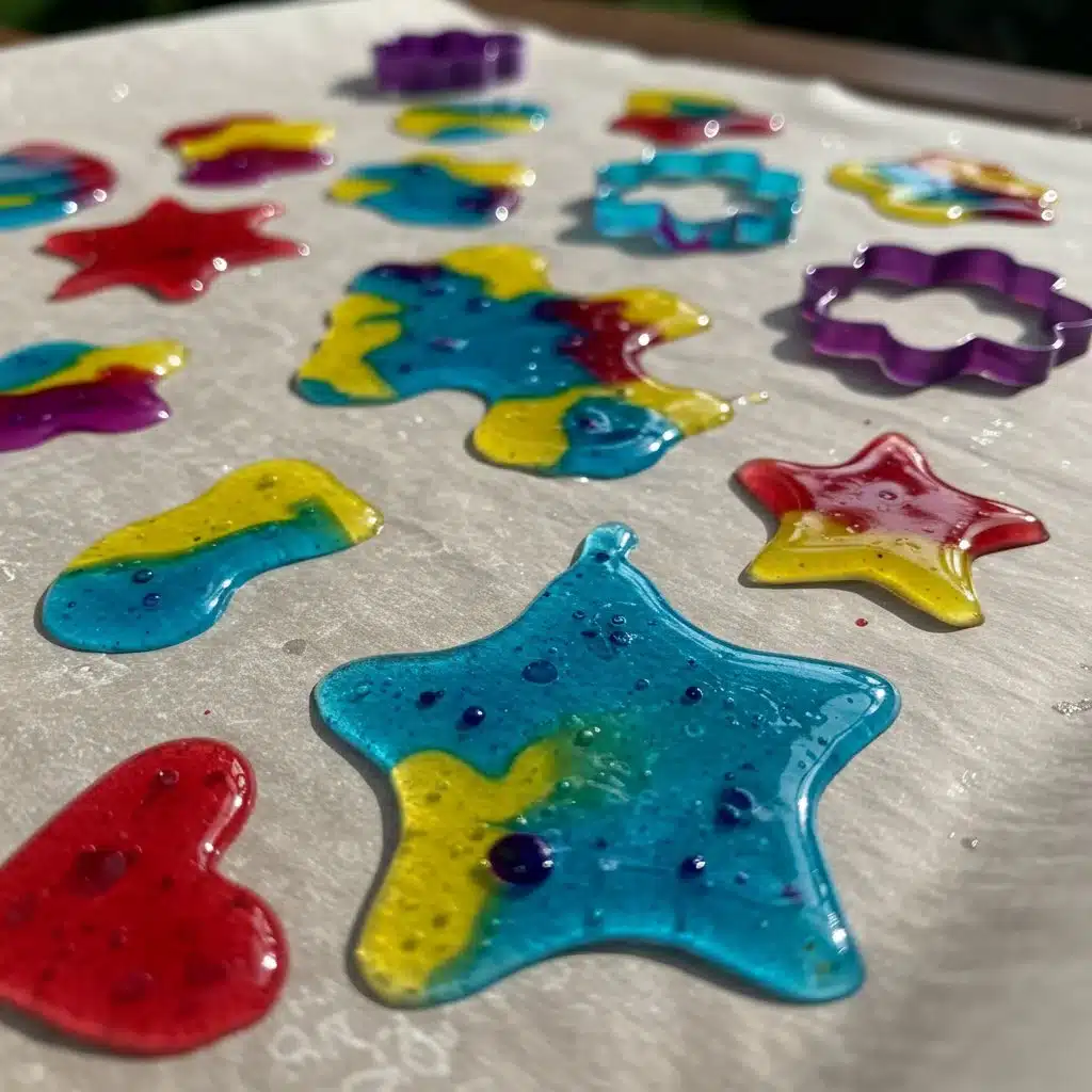 DIY Bioplastic Suncatchers