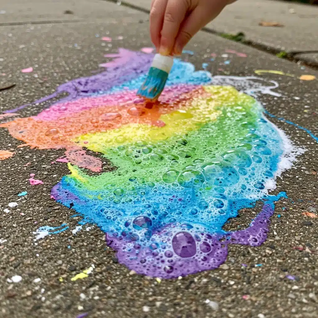 Fizzy Chalk Paint – Fun & Easy DIY Science for Kids