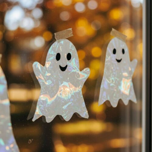 Ghost Glow Suncatchers