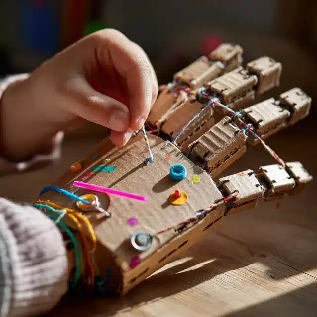 Build your own working robot hand