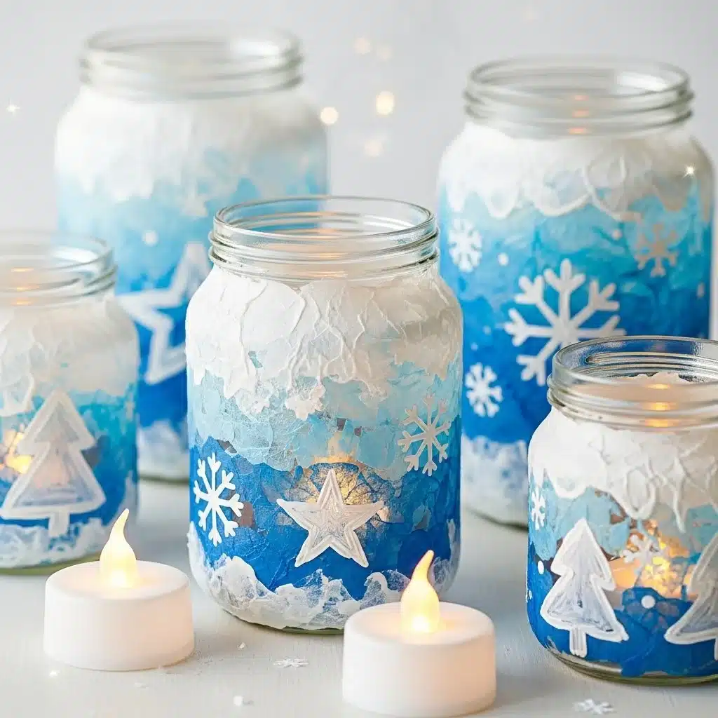 DIY Winter Lantern