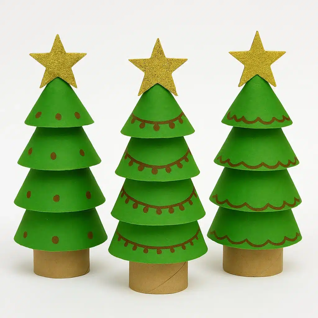 Paper Roll Christmas Tree