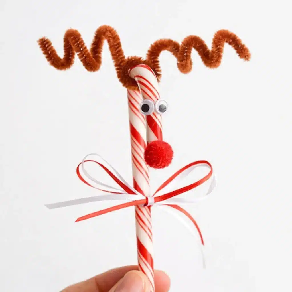 Candy Cane Reindeer