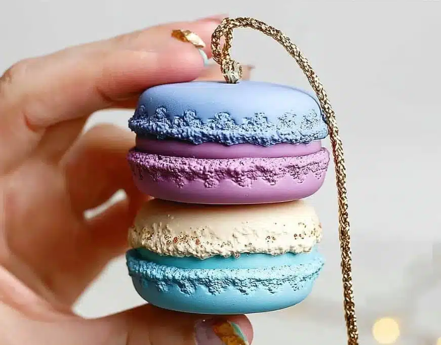 Clay Macaron Ornament