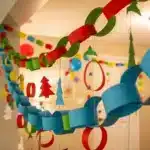 DIY Paper Christmas Garland