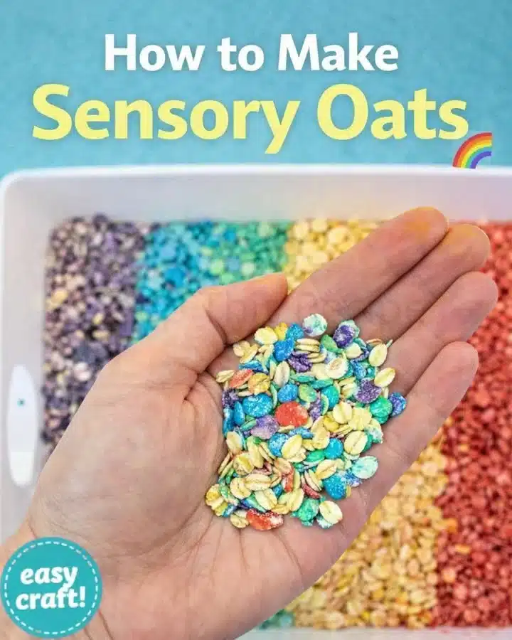 Taste-safe Rainbow Oats