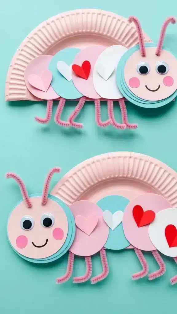 Valentine Love Bug Craft For Kids